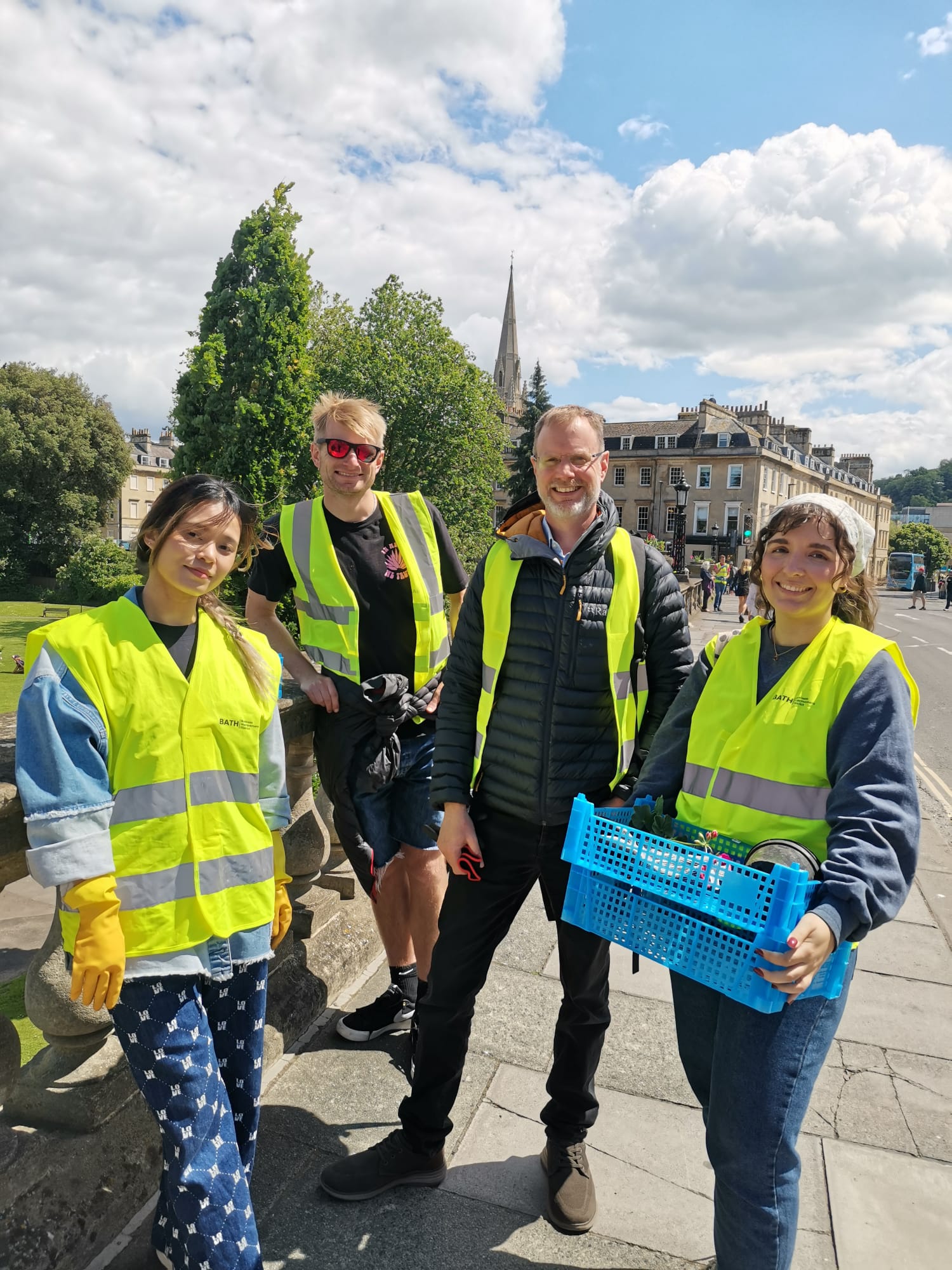Bath BID in Bloom - Welcome to Bath